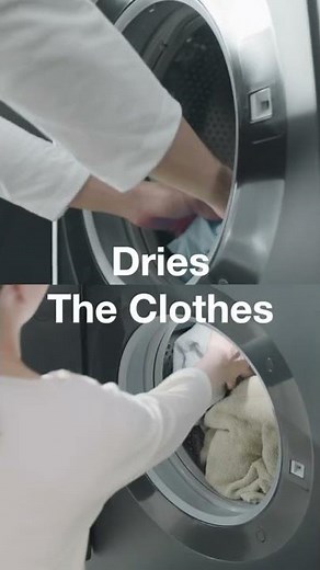 New Hitachi Washer Dryer with Wind Iron Function - 15Sec Vr