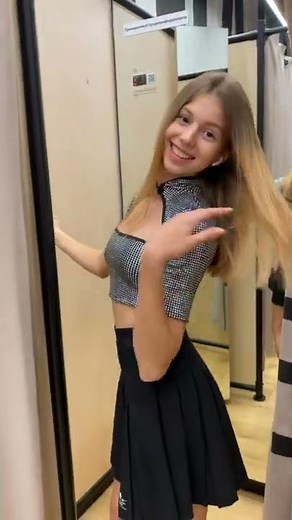 Shorts video 37s / New Year outfits / Try on haul in a shop