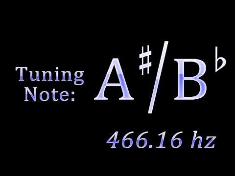 Tuning Note: A-sharp / B-flat