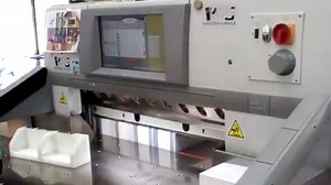 JOB Cutting on #Polar 92 X Plus Starting paper #Guillotine production just after WWII, Polar is now the most successful manufacturer of paper cutters in the world, reaching a total of 125,000 machines sold in 2006. The Polar name is synonymous with quality and at the time of writing. Configure your POLAR N 92 high-speed cutter with performance-enhancing options tailored to your own requirements. POLAR N 92 high-speed cutters are employed for cutting semi-finished and finished half-size products 