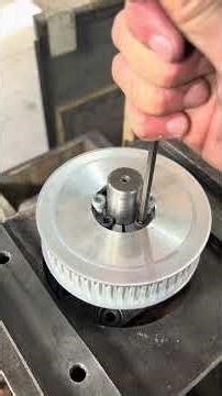 HTD8 Taurus Wotan pulley assembly #7075 #cncsoftware #cnc #cncmill #linuxcnc #machine