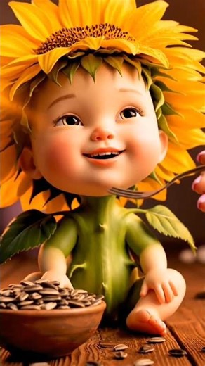 Lotus Baby Rising in Soft Glow 🌺👶#lotusbaby #creativeai #fantasyai #beautifulart #minicreature #cute