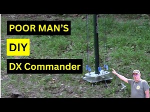 Poor Man's DX Commander 40-6m Vertical Antenna