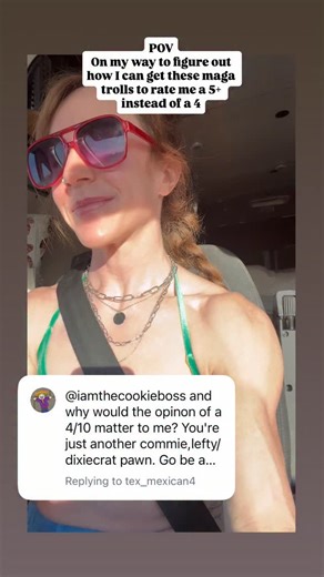 Erica Lynn on Instagram: "Used this footage last night in a response to a comment and learned later that when the commenter deletes the comment, it also deletes my reel. But, hey, at a minimum, at least the commenter probably learned to think twice before calling me ugly while looking like an absolutely insufferably unfuckable swamp monster."