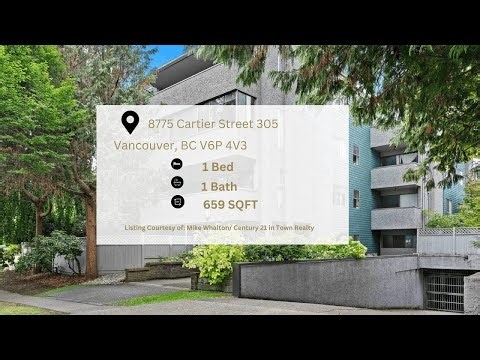 8775 Cartier Street 305 Vancouver, BC V6P 4V3