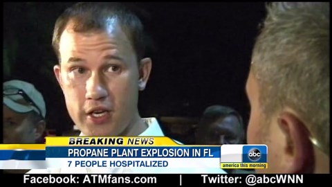 Large Explosions Rock Florida Propane Plant