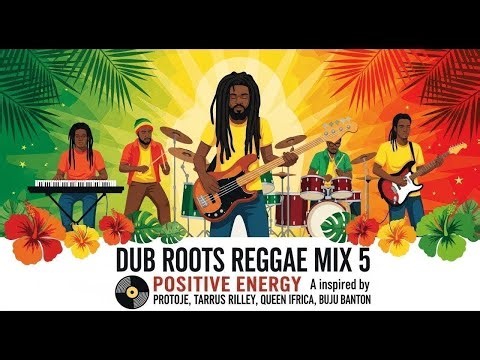 Tropical Reggae Dreams 🌴 | 🌿 Roots One Love Chill Mix – Beachside Sunset Ambience for Peace and