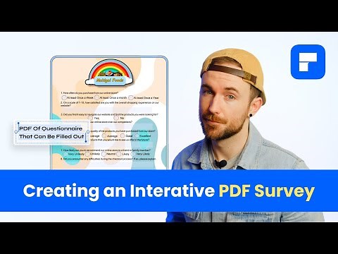 Creating an Interactive Survey in PDF
