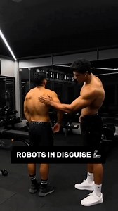 Is he human or a robot?! 🤔 #bodybuilding #pose #fitness #workout #fyp | Aaron Nimmo