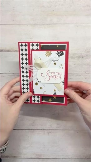 Stampin’ Up! Ornamental Christmas Fun Fold Card
