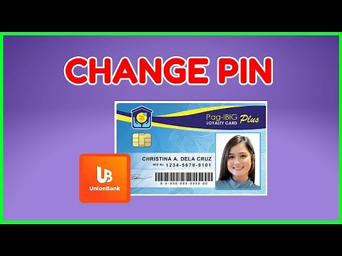 Pag IBIG Loyalty Card Change PIN Code Activation Card