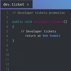 Web Summit is giving back to the open source community! Apply for your free ticket to three days of talks, networking sessions, and developer-focused masterclasses and roundtables in Lisbon this November. | Web Summit