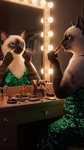 "Cute Cat Makeup Transformation | Easy & Fun Look!"