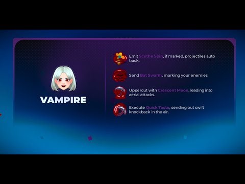 Roblox Project Smash playing as VAMPIRE gameplay