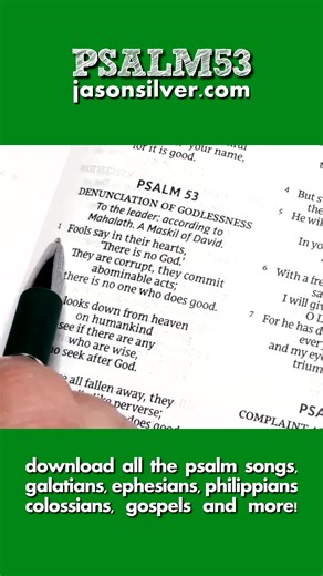 Fools say in their hearts,