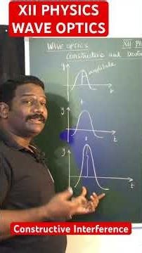 12|CBSE|PHYSICS|CONSTRUCTIVE|INTERFERENCE #physicsgeniustamil #cbse #jee #neet