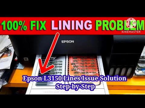 How to Fix Lines in Epson L3150 Print | Simple Solution#youtubeshorts #computertechnic #printer