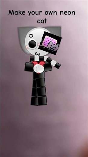 Make your own neon cat🥰