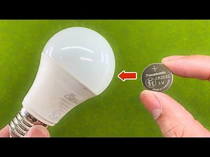 Take a Common Battery and Fix All LED Lamps in Your Home! How to Repair LED Lamps !