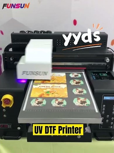 sticker printer machine- Mug customization steps