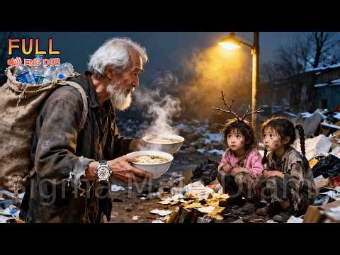 A beggar grandpa raised two girls; the ungrateful sister turned on him publicly, unaware she lost!