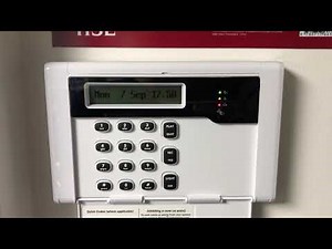 Re setting HKC Alarm after power cut