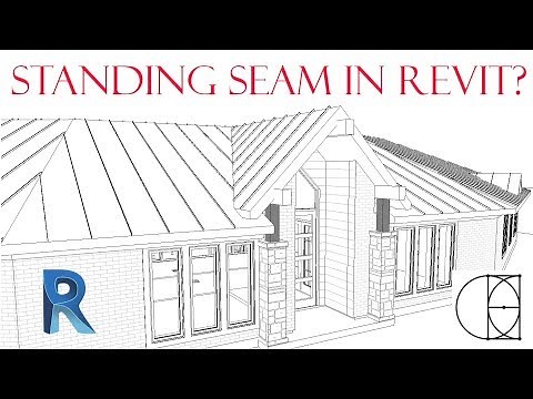 Revit 2019 Standing Seam Roof
