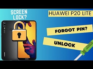 Huawei P20 Lite Hard reset / PIN unlock / Factory Reset