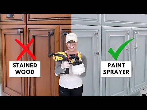 Paint Cabinets with a Sprayer: Step by Step for Beginners