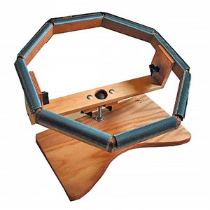 STAINED 14" Octagonal Rug Hooking Lap Frame (14" Inside Area) - Etsy