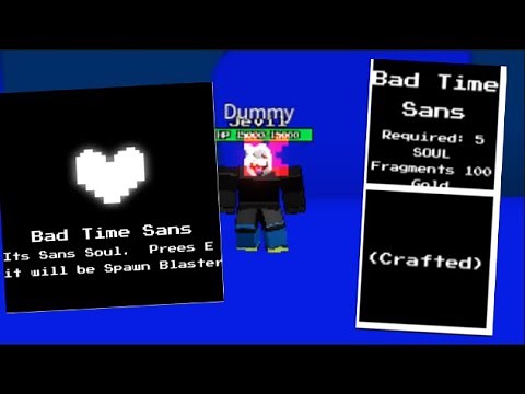 Sans Simulator How To Get Bad Time Sans Soul