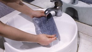 Baseboard Cleaner Tool with Handle, 60" Extendable Long Handle Baseboard Cleaner with 5 Reusable Pads for Baseboards Cleaning, Ceiling, Wall, Floor, Bathroom Kitchen