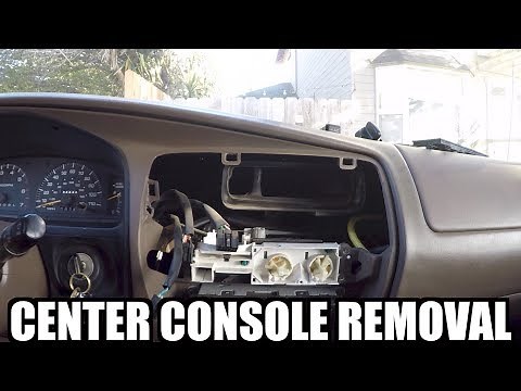 HOW TO - REMOVE CENTER CONSOLE (3RG GEN 4RUNNER)