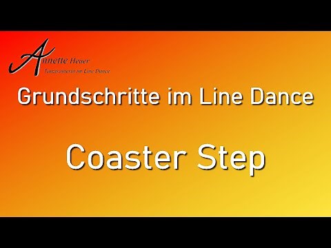 Basic steps in line dancing - Coaster Step