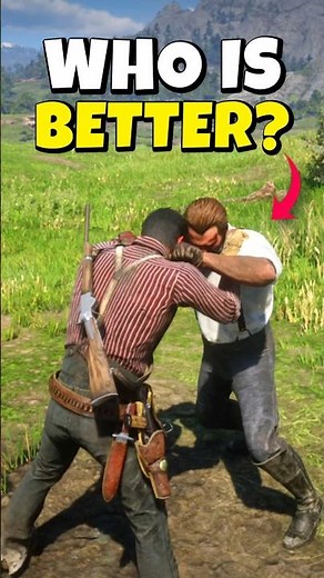 John VS Arthur is completely Over in rdr2