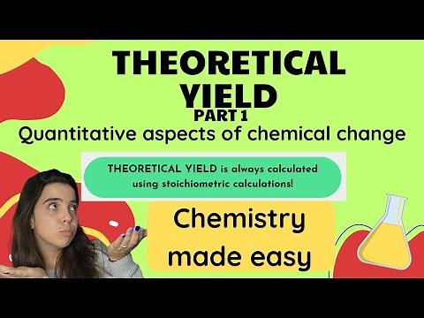 Theoretical yield: How to calculate PART 1 | Quantitative aspects of chemical change