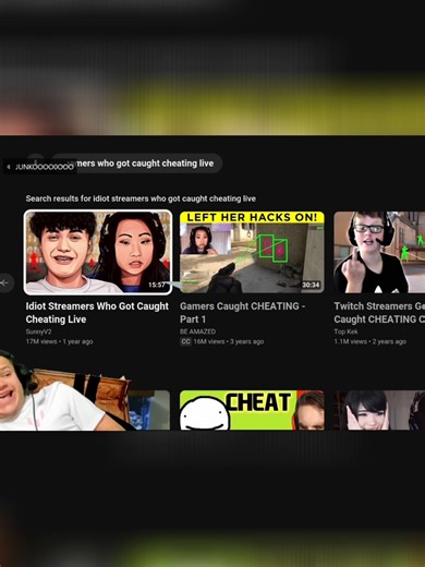 Idiot Streamers Who Got Caught Cheating#funny #fyp #jynxziclips | streamers