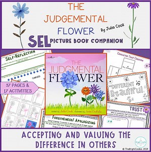 The Judgmental Flower | SEL Accepting Others Trust Activities & Diversity Lesson
