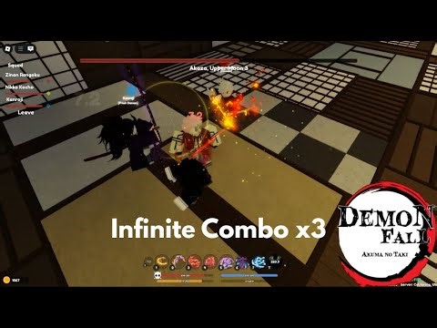 Demonfall Infinite Combo x3 In Infinity Castle Raid