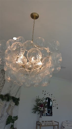 installing a ceiling light box and chandelier #diy #light #home #homedecor #fyp #subscribe #glass