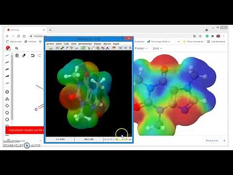 calculando el mapa de potencial electrostático