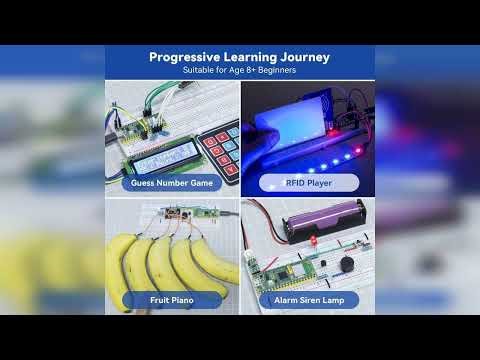 Review: SunFounder Raspberry Pi Pico W Ultimate Starter Kit with Online Tutorials, RoHS Compli...