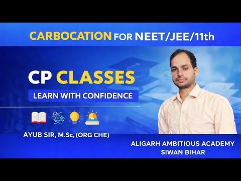 REACTION intermediate Carbocation For NEET/JEE/11th