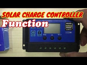 PWM SOLAR CHARGE CONTROLLER FUNCTION (Filipino)