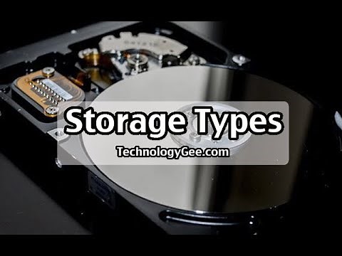 Storage Types | CompTIA IT Fundamentals FC0-U61 | 2.5