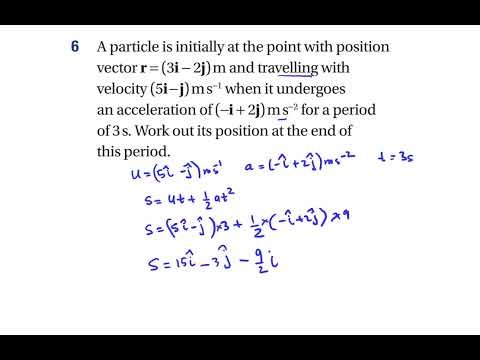 Mechanics / Two Dimensional Motion / Problem solving