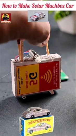 How to Make Machbox Solar Car#solar car kasy banaye#Technical Prince 786