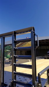 Meet the TUT, a tandem-axle utility trailer built for serious work with a 9,890 lb GVWR to handle bigger payloads and tough commercial demands. 💪 The tractor gate makes loading compact tractors and small skid steers a breeze, while the bi-fold gate option turns the TUT into a versatile trailer perfect for weekend hauls or daily jobsite work. 😎 #tandemaxle #DiamondC #utility #DoWork #farming #hauling | Diamond C Trailers