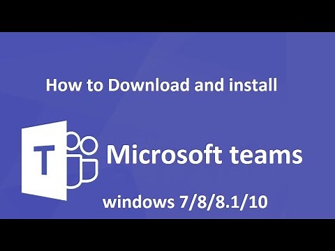 Microsoft teams download and install in windows 7 || download and install Microsoft teams on laptop