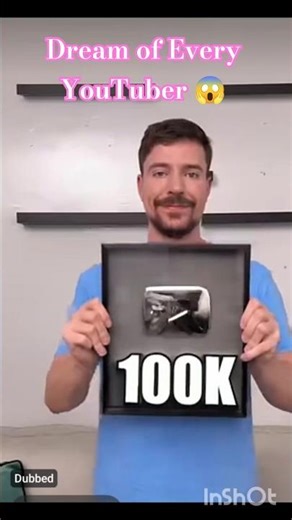 MrBeast Got His YouTube Play Button ✅ #mrbeast #MrBeast #YouTubePlayButton #Shorts